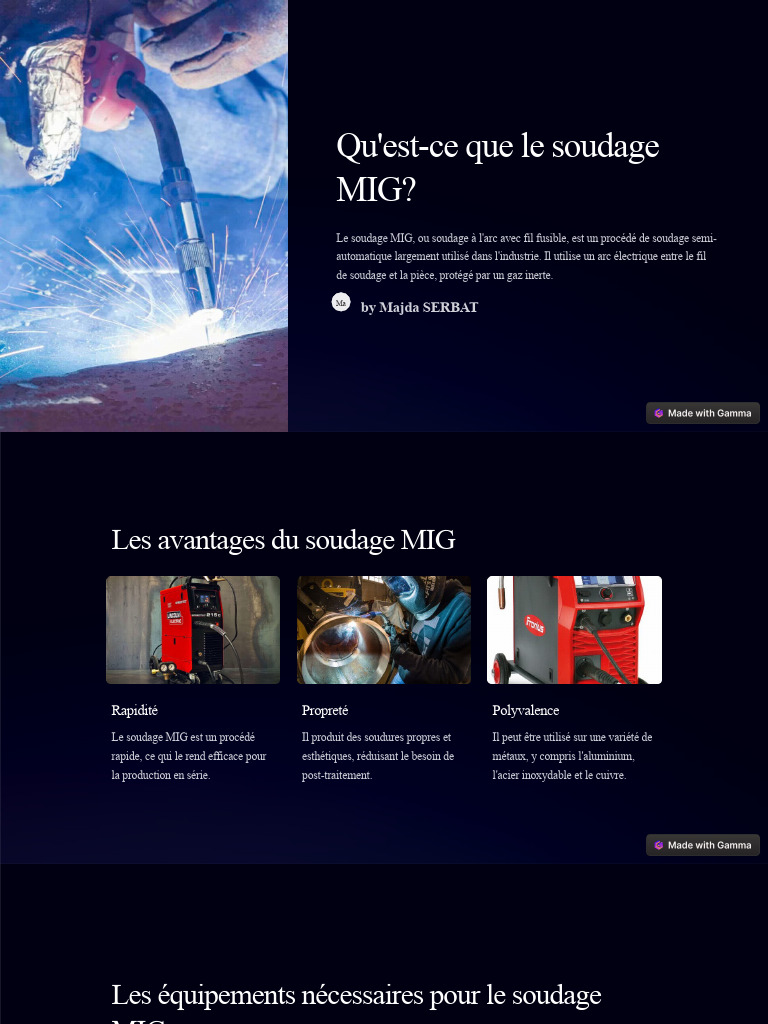 Quest Ce Que Le Soudage MIG | PDF