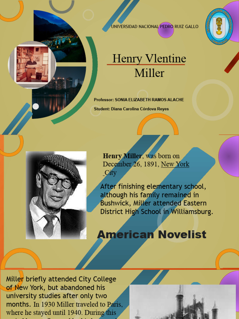 Henry Miller | PDF | Books