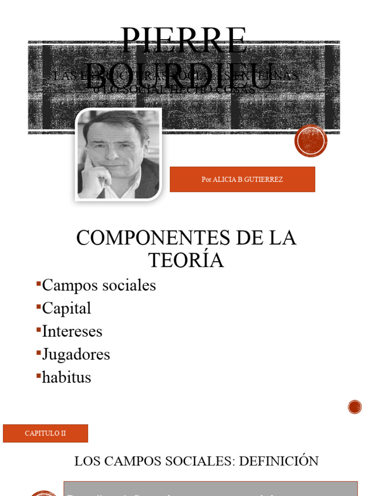 Pierre Bourdieu Campos Sociales | PDF | Capital (economía) | Estado ...