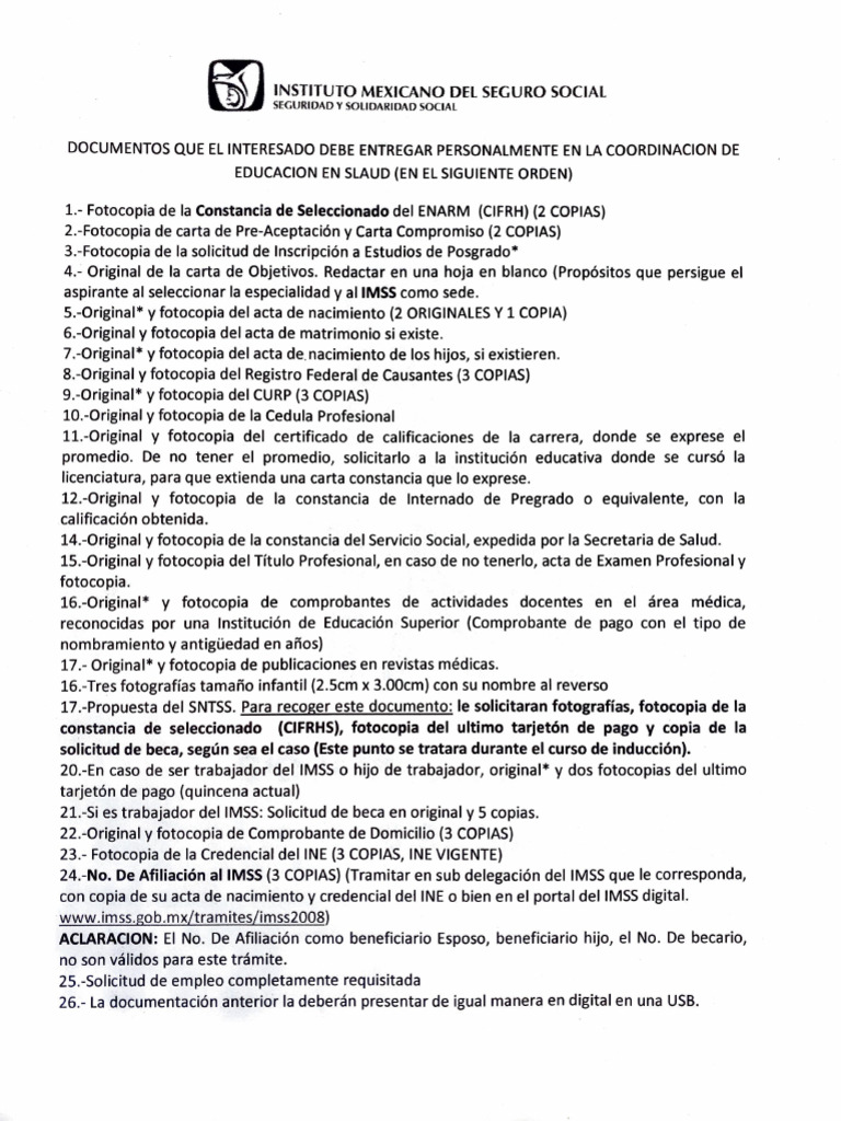 Documentos A Entregar en La Coordinacion de Educacion | PDF | Educación más alta