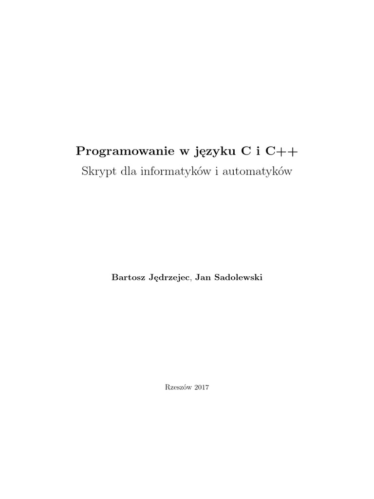 Programowanie W C Cpp-książka-Makrodefinicje | PDF