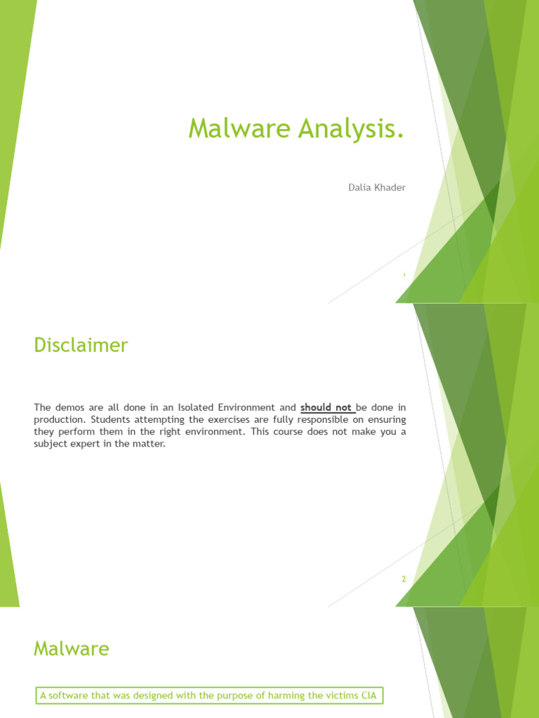 Malware Analysis | PDF | Malware | Library (Computing)