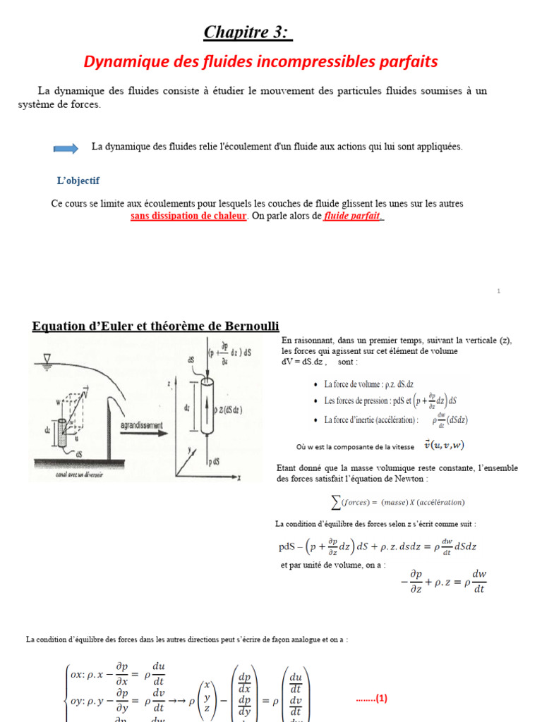 Dynamique Des Fluides | PDF