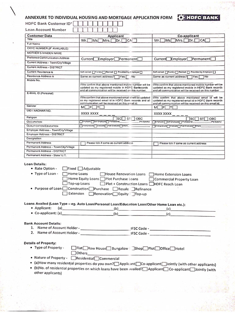 Annexure Format | PDF