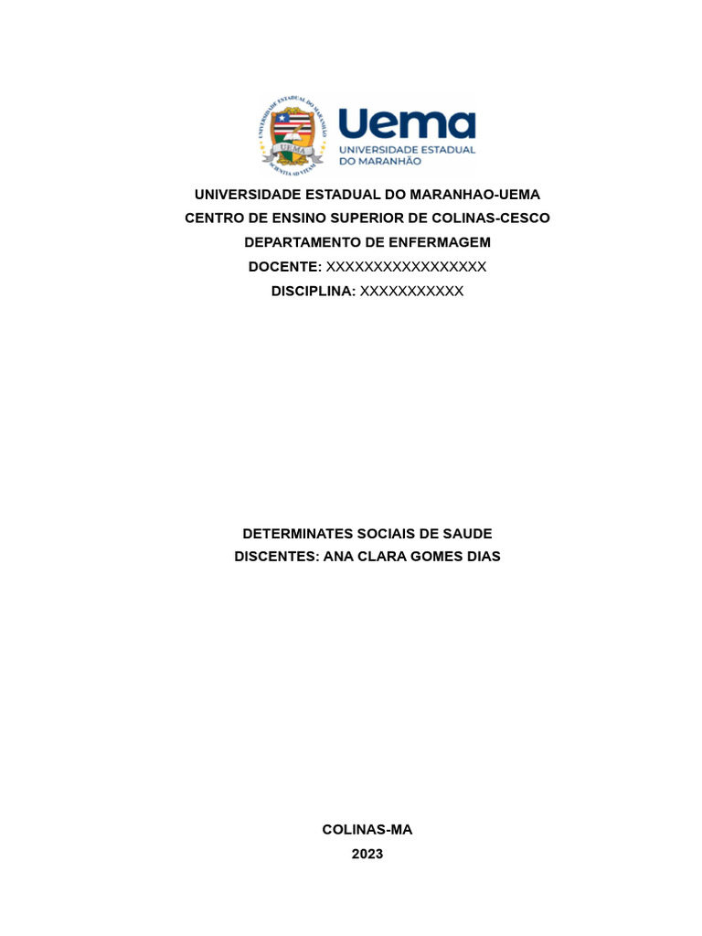 Capa Uema | PDF