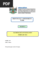 2026 Mathematics ATP Grade 11 | PDF | Circle | Trigonometric Functions