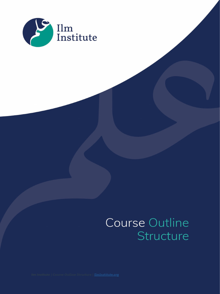 Course Outline Structure | PDF | Multiple Choice | Human Communication