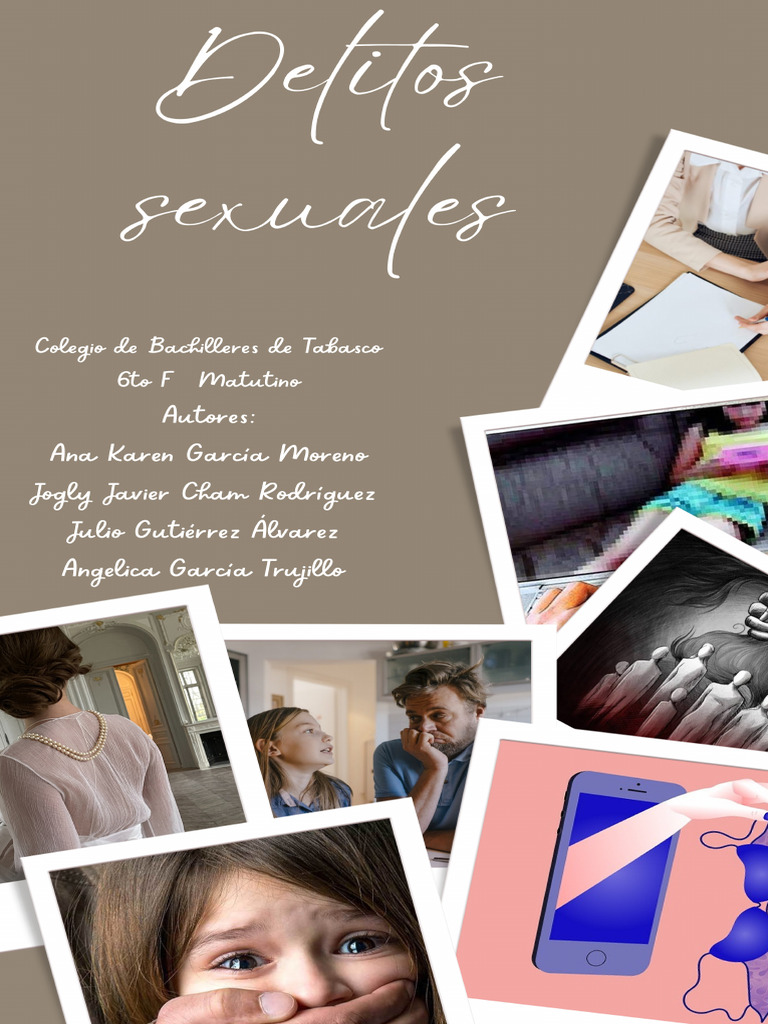 Delitos Sexuales Collage | PDF