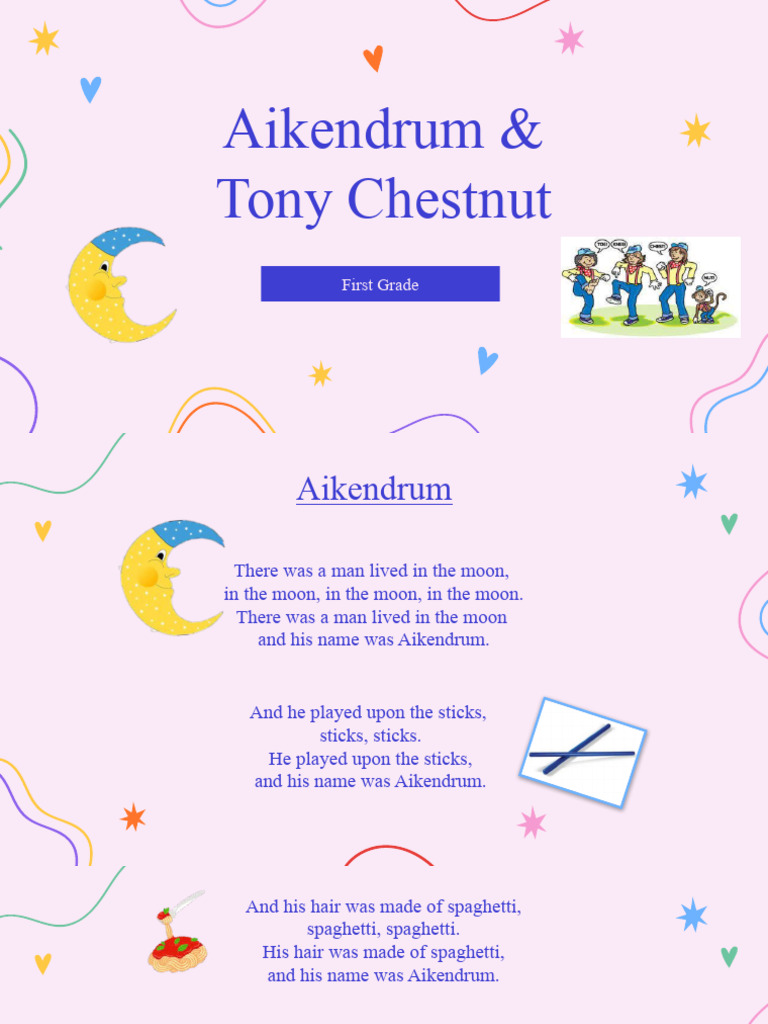 First Grade Tony Chestnut Slides | PDF | Home & Garden | Art