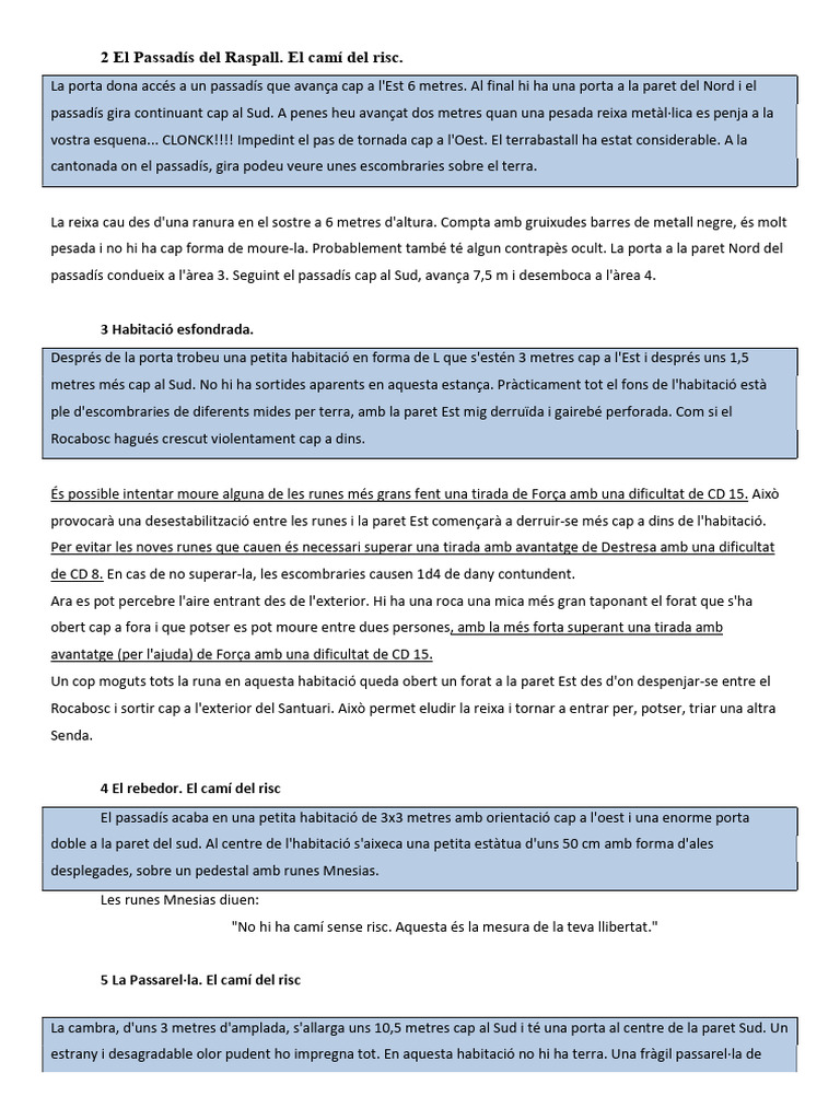 El Camí Del Risc | PDF