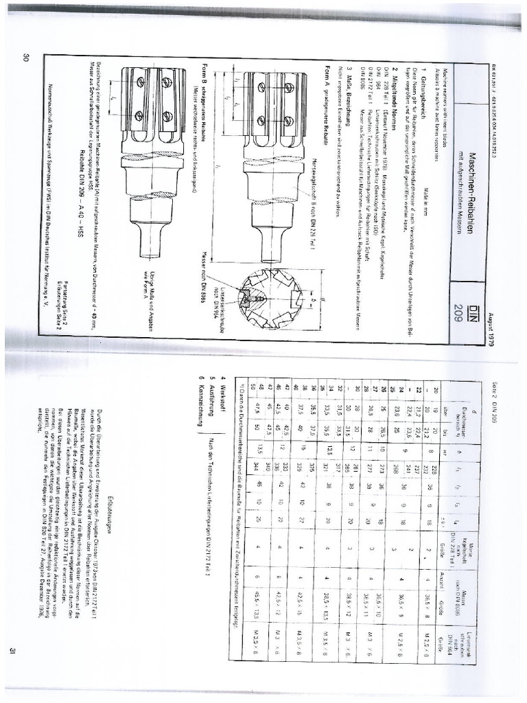 Din 209 | PDF