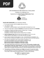 IMC 97-2006 Papers and Solutions | PDF