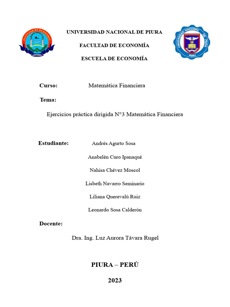 Practica Dirigida N3-Classroom | PDF