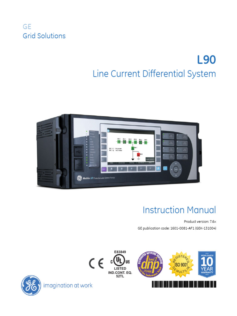 Line Current Differential System: Grid Solutions | PDF | Electricity ...