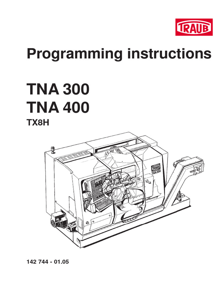 Tna300 TX8H Eng | PDF | Numerical Control | Industrial Processes