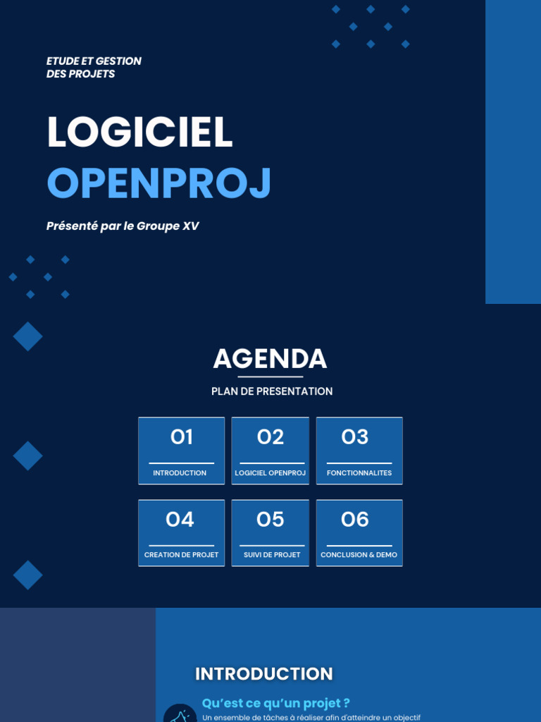 Openproj Groupe XV Expose Egp 2022-2023 2 | PDF