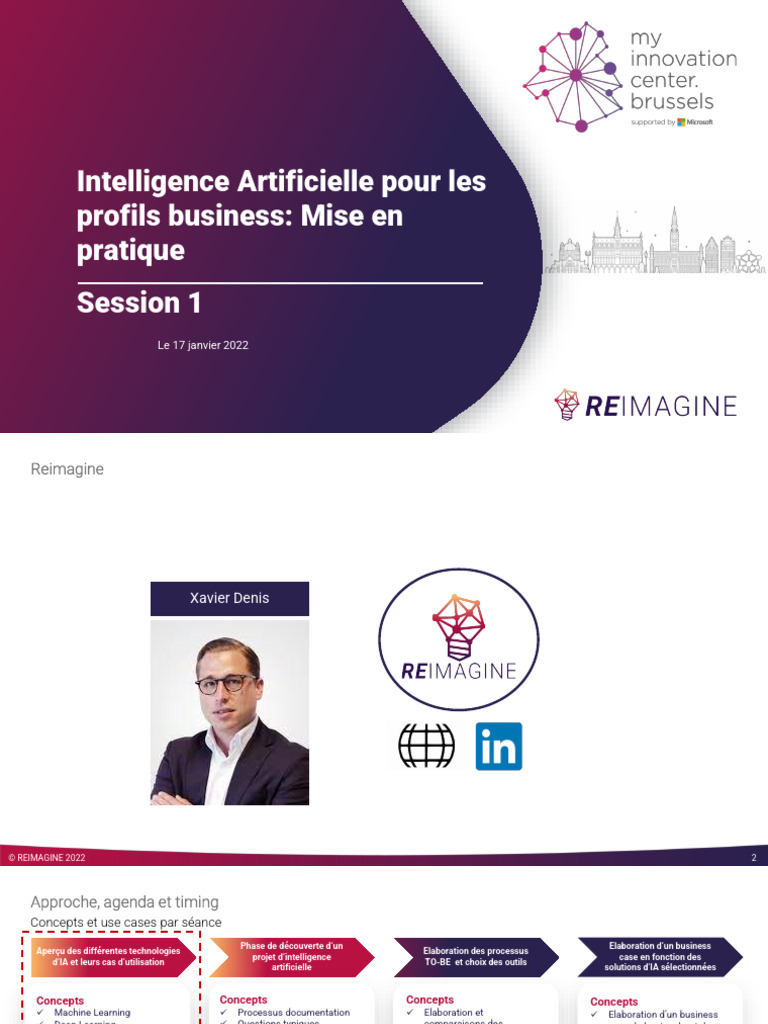 Intelligence Artificielle Pour Les Profils Business - Mise en Pratique - Session1 | PDF