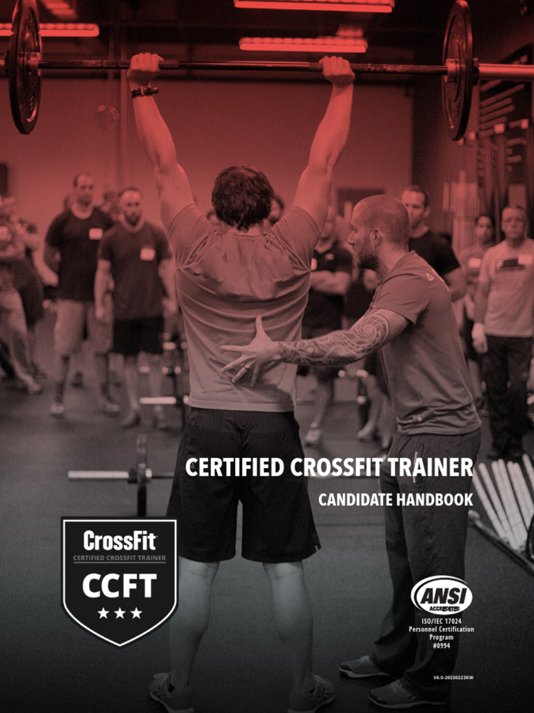 CCFT CandidateHandbook | PDF | Personal Trainer | Certification