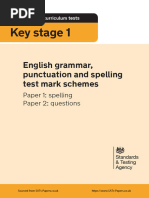 2023 KS1 English Reading Test Mark Scheme | PDF