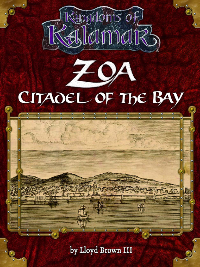 D&D Kingdoms of Kalamar Zoa Citadel of The Bay | PDF | Elf (Dungeons ...