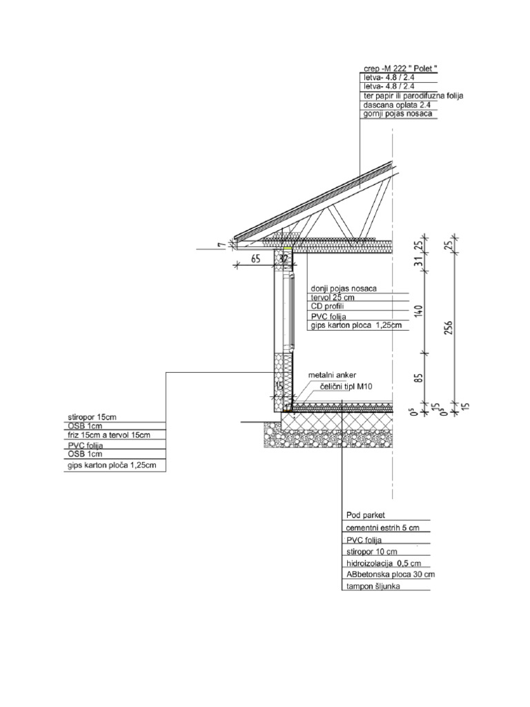 Wall Cross Section PDF | PDF