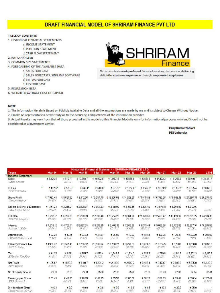 Shriram Finance | PDF
