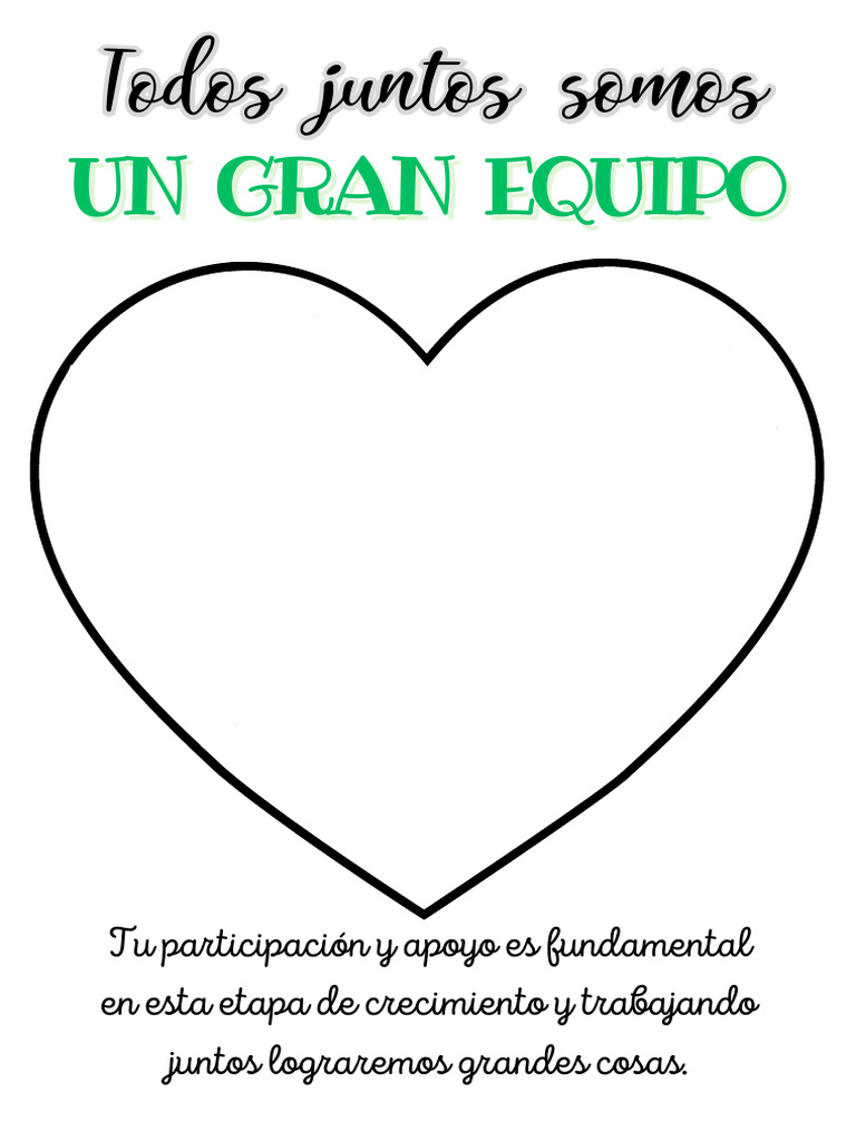 Juntos formamos un gran equipo | PDF