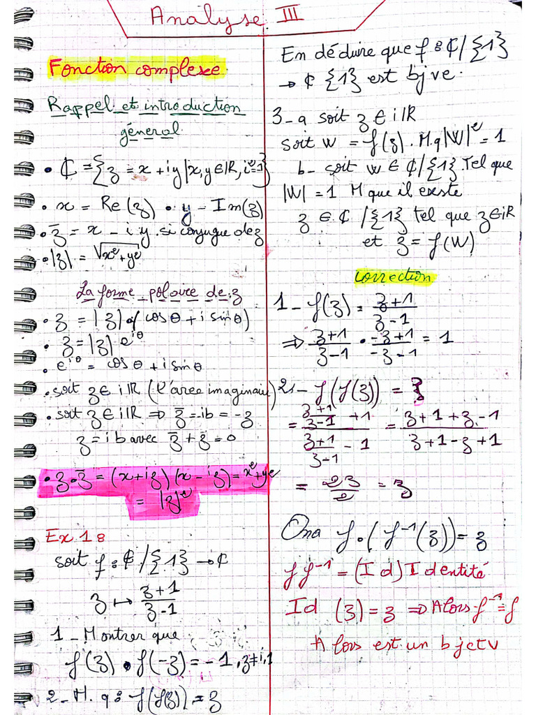 Analyse 3 Complet | PDF