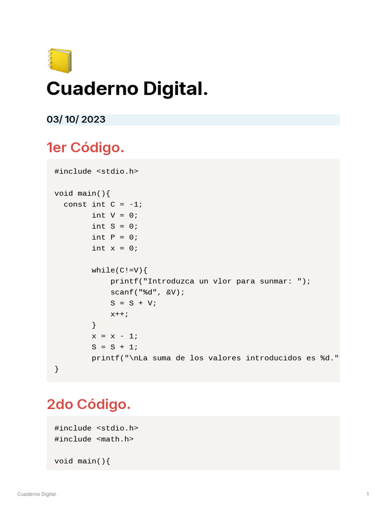 Fundamentos de Programacion | PDF
