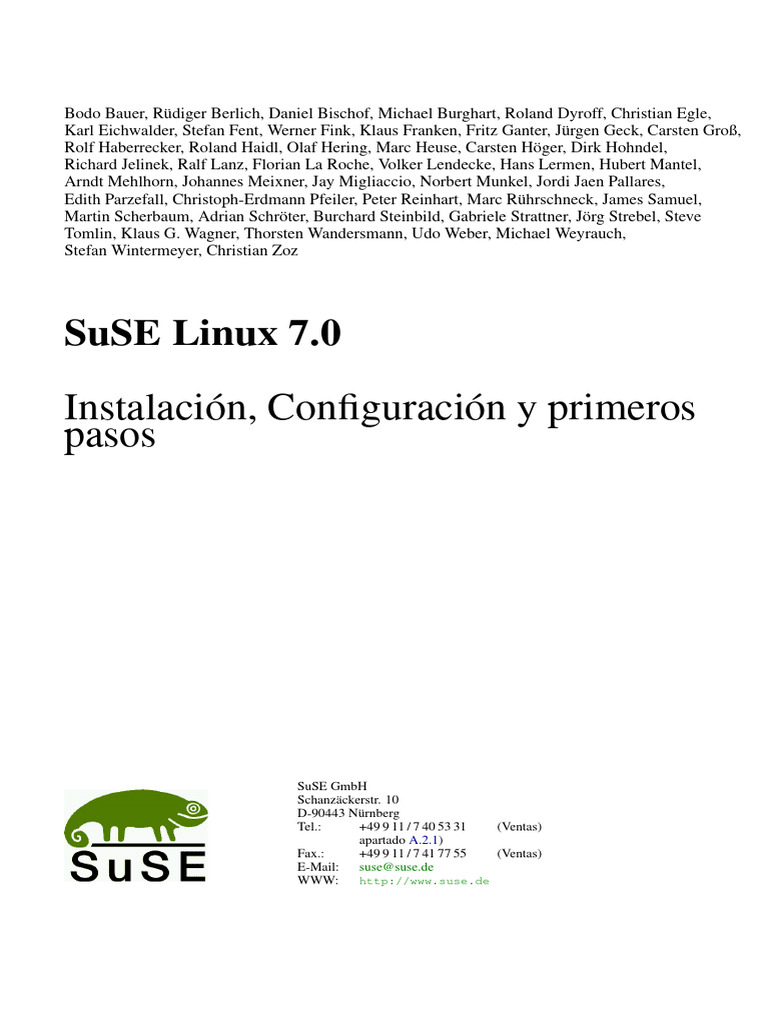 (Ebook PDF) Suse Linux 9.0 - Instalacion, Configuracion Y Primeros Pasos (Spanish-Español ...