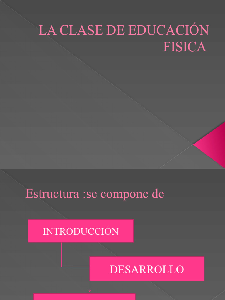 La Clase de Educacion Fisica | PDF