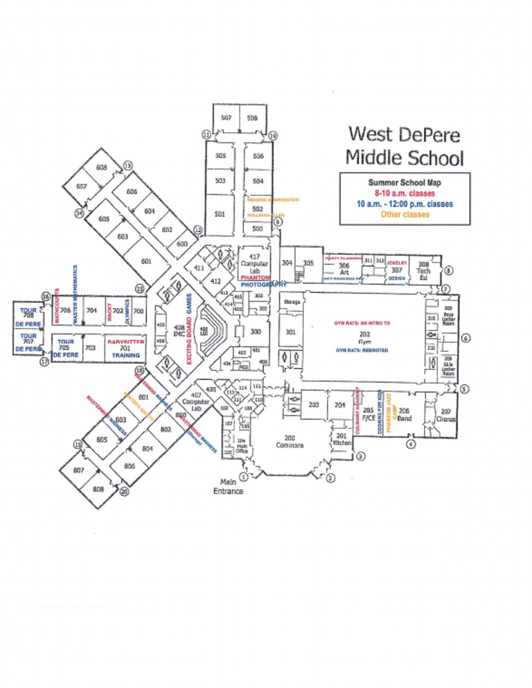 Summer School Map MS | PDF