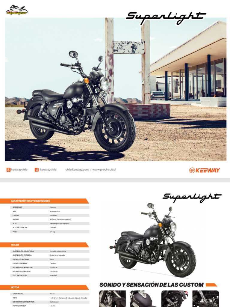 Ficha Tecnica Superlight 200 | PDF