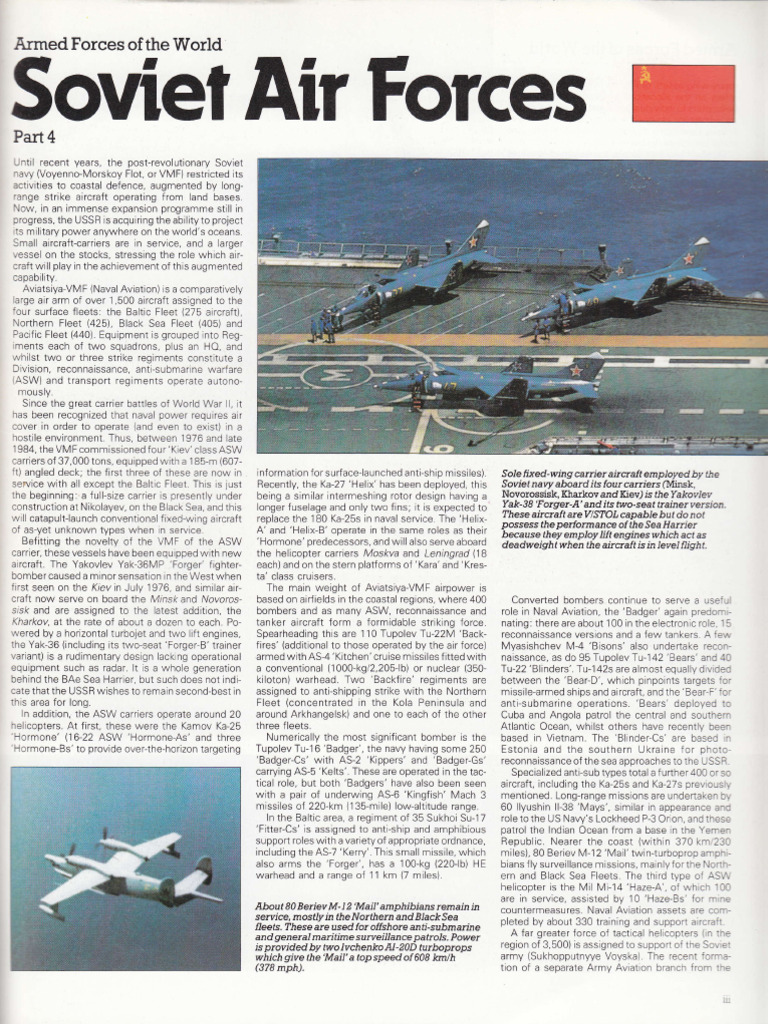 AFW - Soviet Air Forces Part 4 | PDF