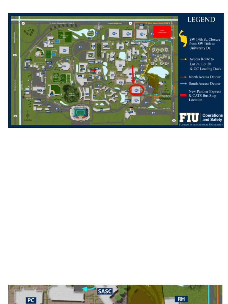 Campus Map For Workshop | PDF