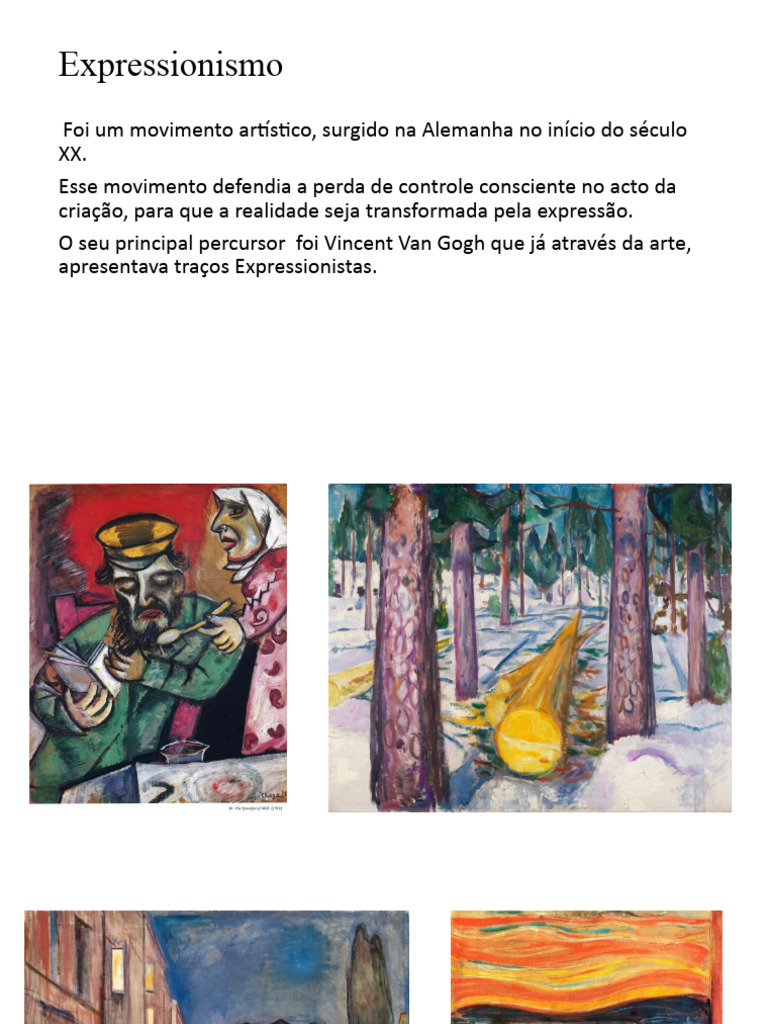 Expressionismo e Fauvismo 1 | PDF | História