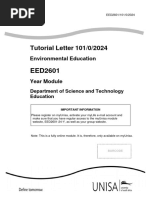 Unisa RSE4801 Tutorial Letter 101/2024 | PDF | Learning | Libraries