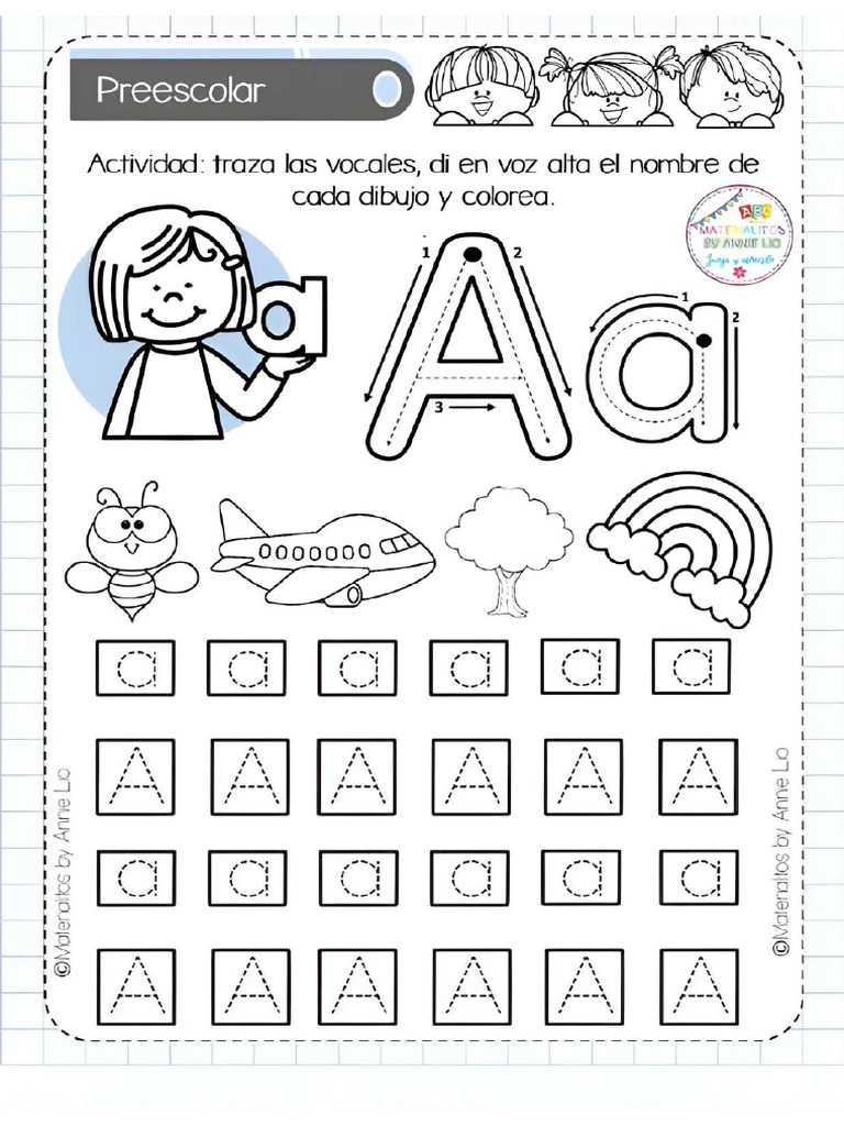 Cuaderno de Actividades para Preescolar e Infantil PDF | PDF