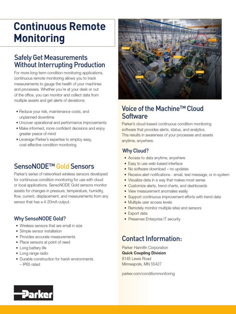 Continuous Remote Monitoring Bulletin - VoM | PDF | Cloud Computing ...