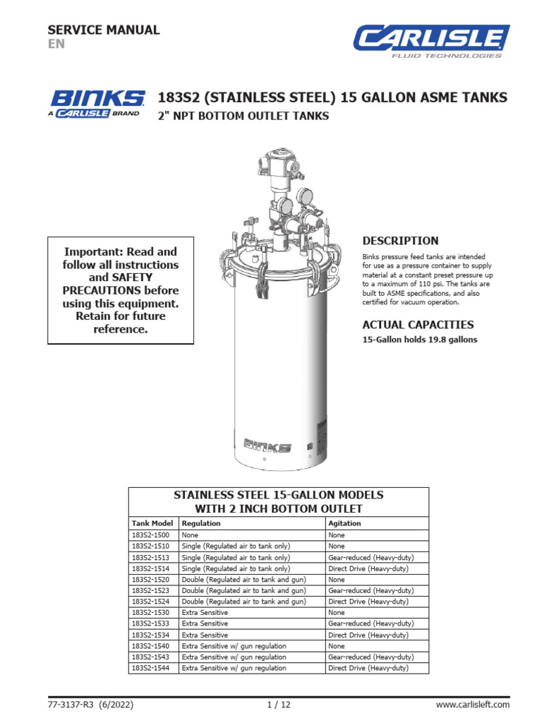 Manual Depositos A Presion Carl | PDF | Valve | Explosion