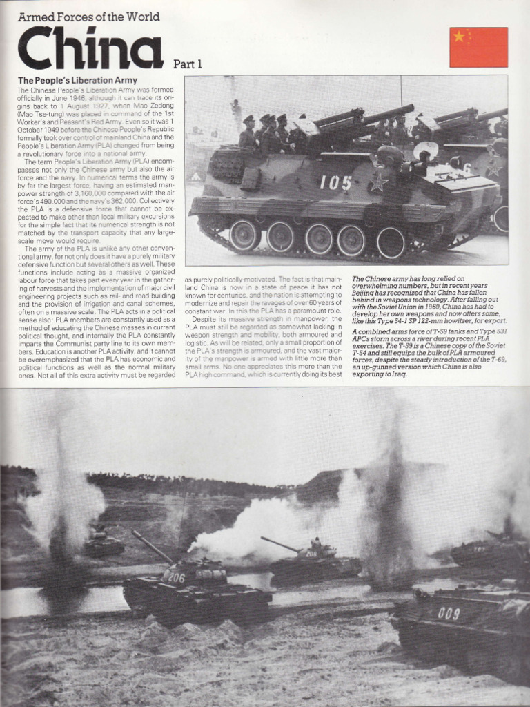 AFW - China Part 1 - Army | PDF | Division (Military) | Infantry