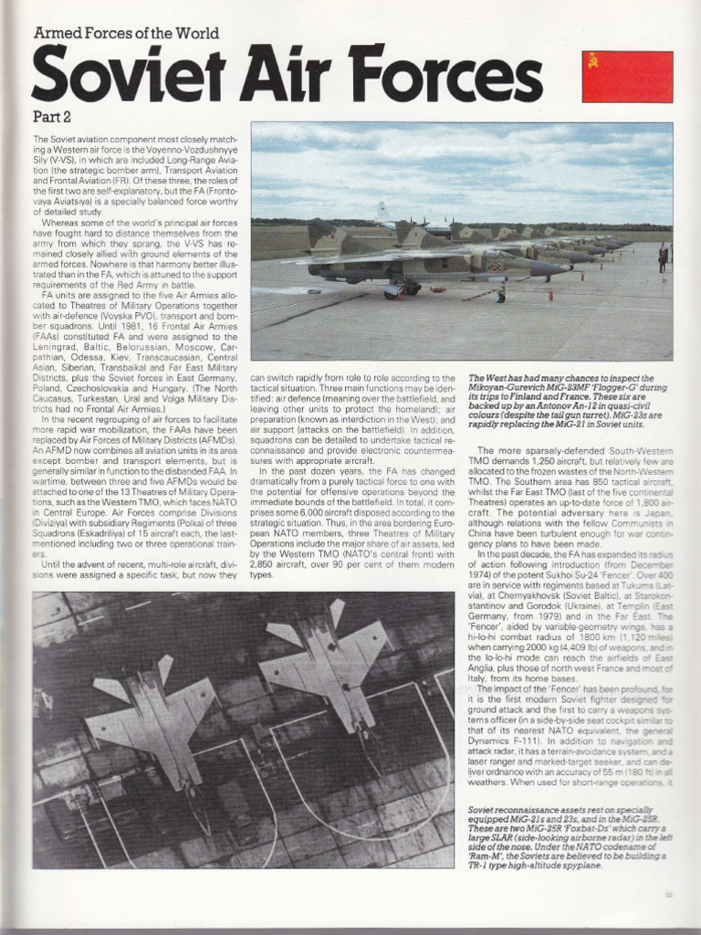 AFW - Soviet Air Forces Part 2 | PDF | Aircraft | Aviation
