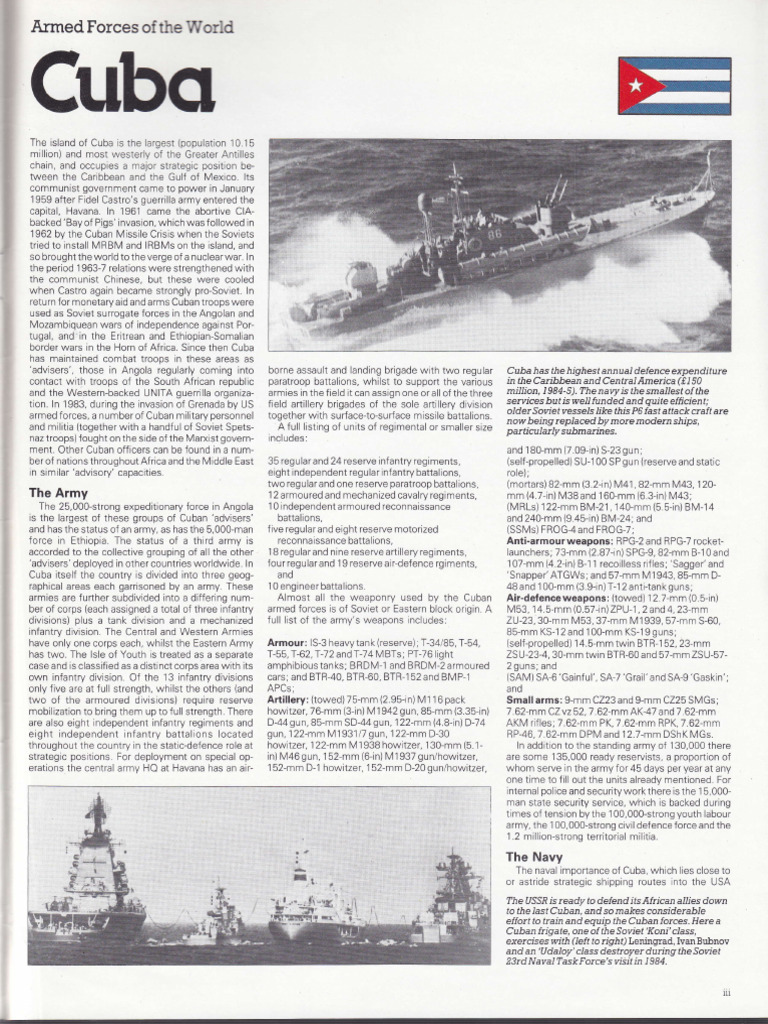 AFW - Cuba | PDF | Regiment | Battalion