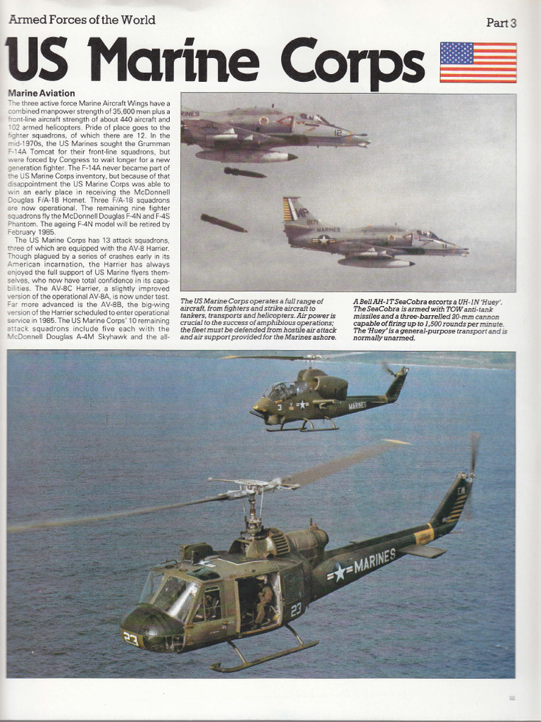 AFW - US Marine Corps Part 3 | PDF | Mc Donnell Douglas F 4 Phantom Ii ...