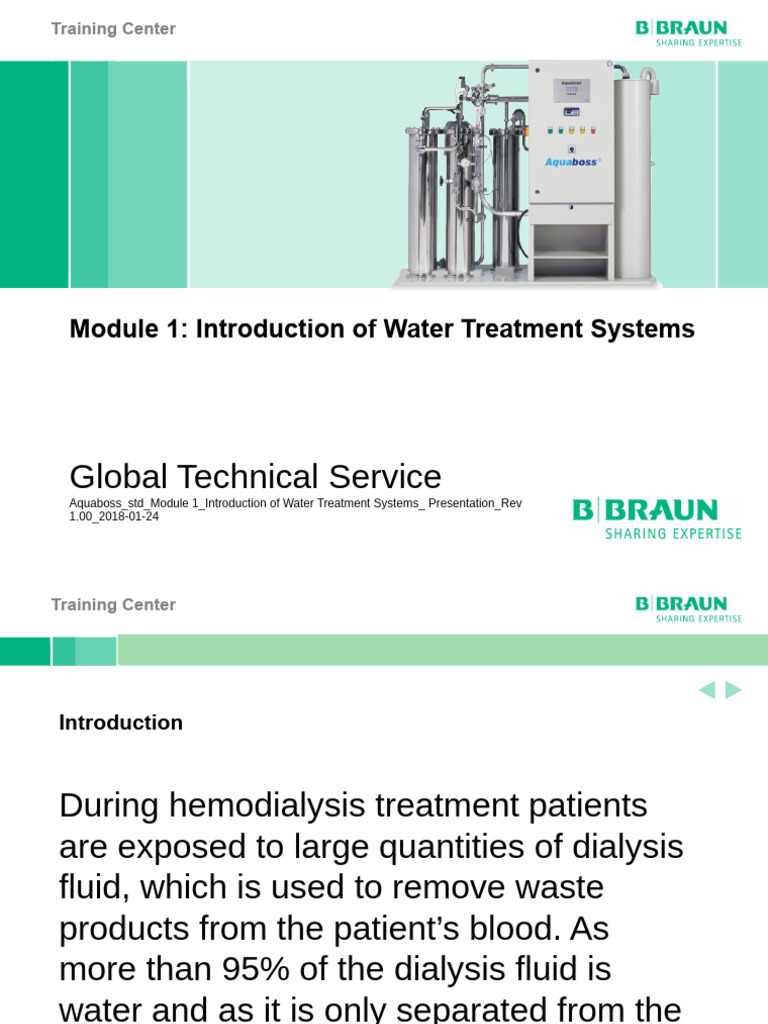 Aquaboss - STD - Module 1 - Introduction of Water Treatment Systems ...