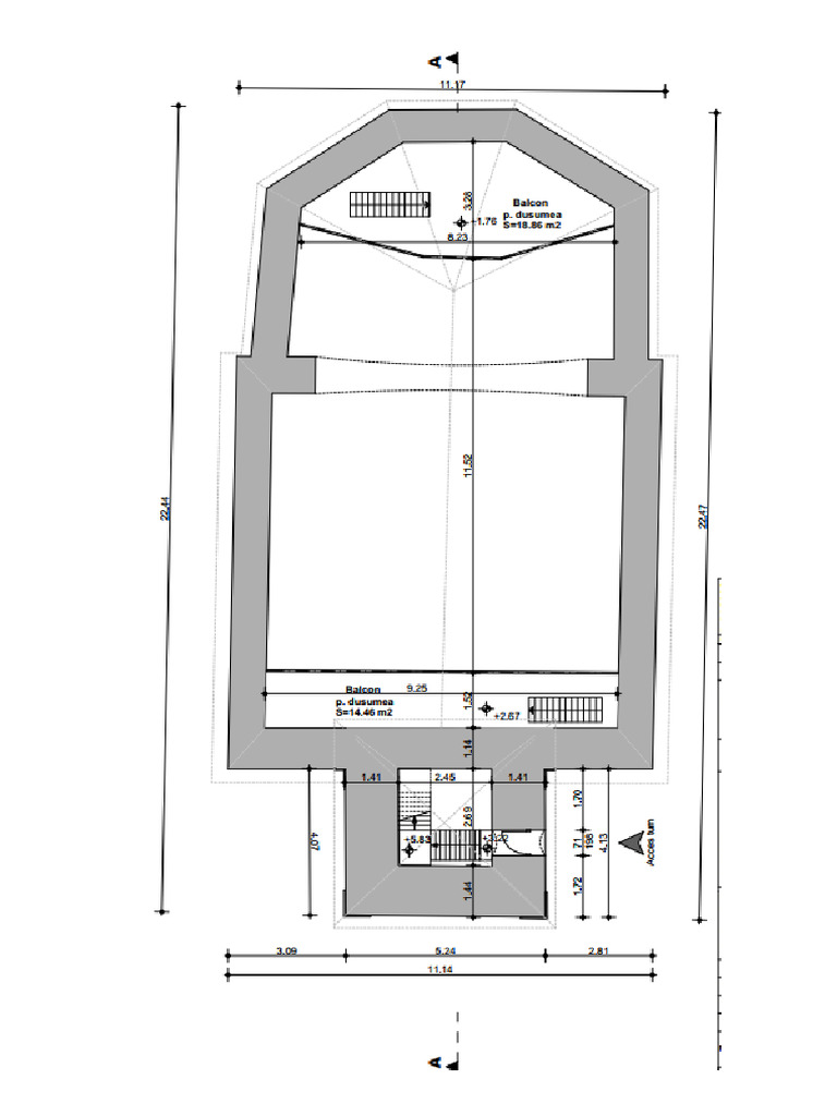 Releveu Biserica Reformata Din Cotus-4 | PDF