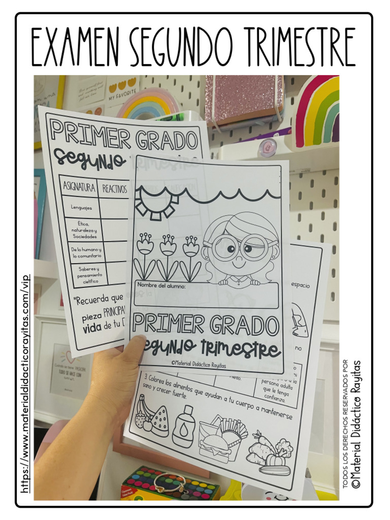 Examen 1ro Segundo Trimestre | PDF