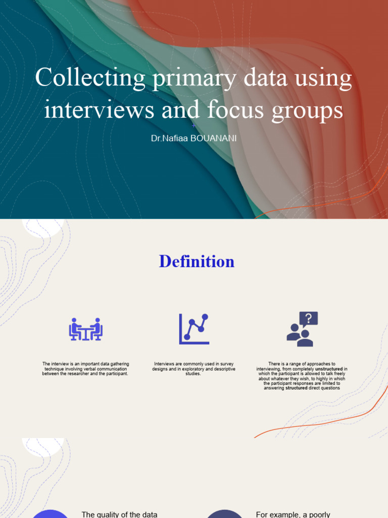 Collecting Primary Data Using Interviews 2 | Download Free PDF | Interview | Questionnaire