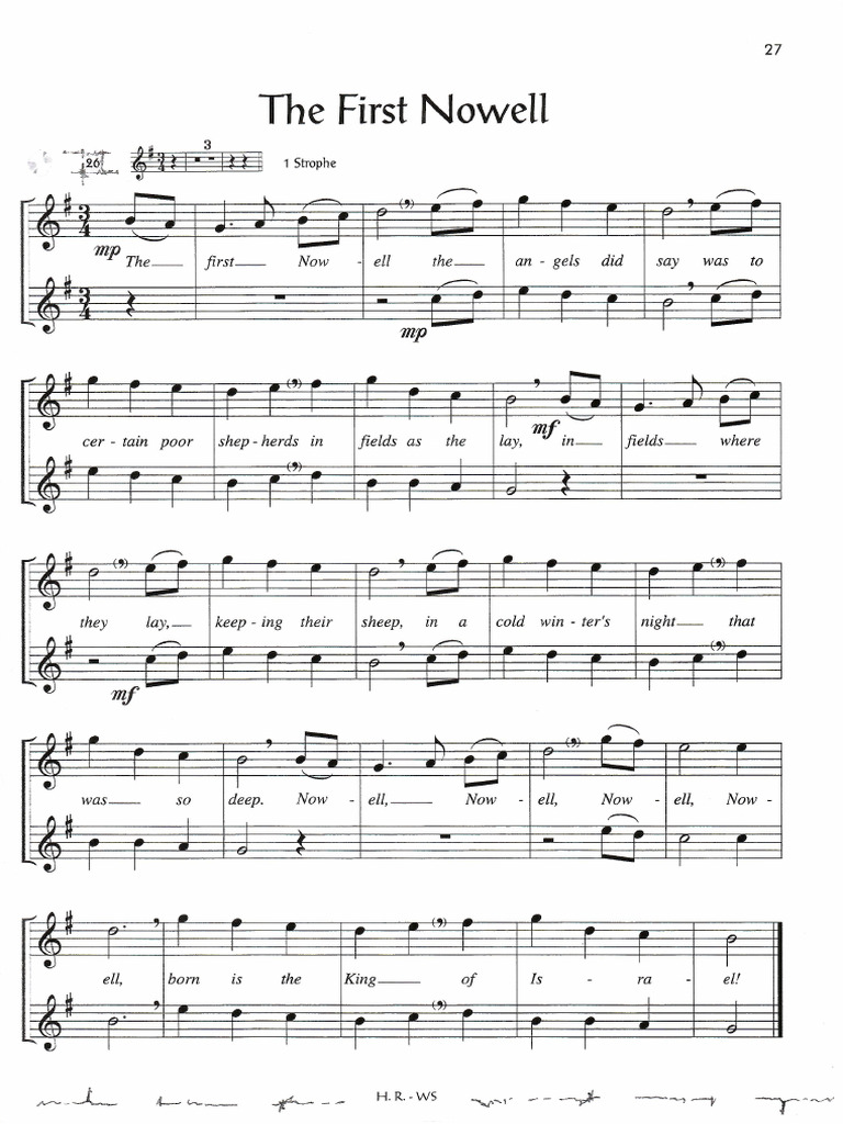 The First Nowell | PDF