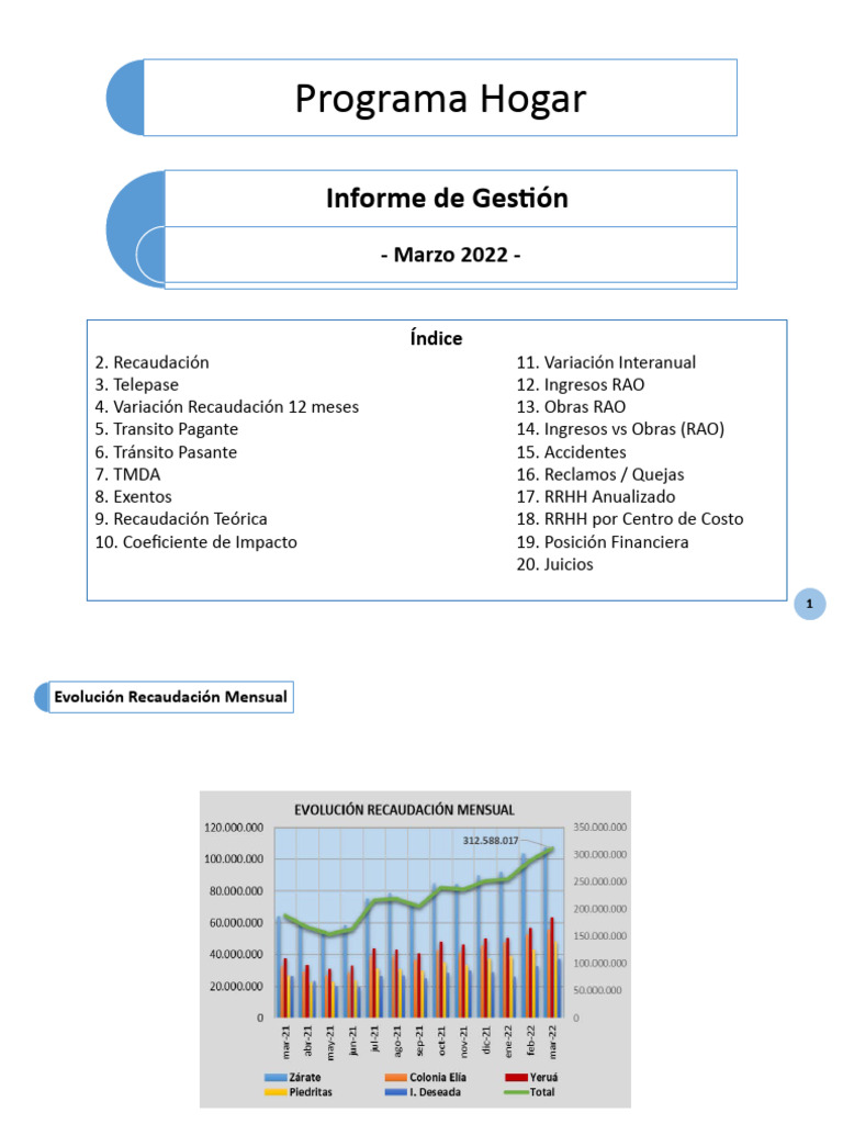 Programa Hogar | PDF